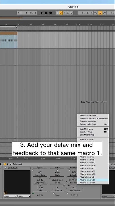 Using macros in Ableton 🎹 - YouTube