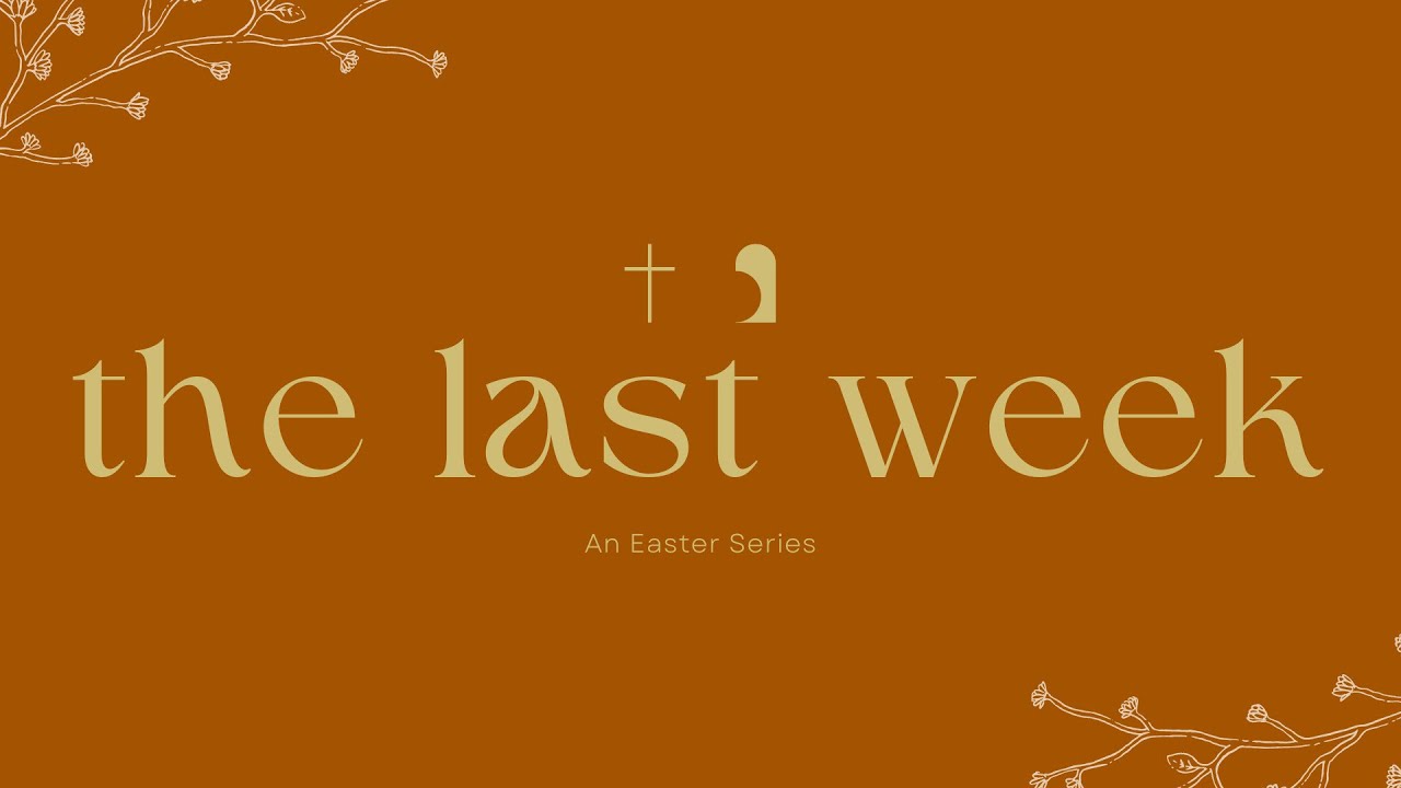 The Last Week: The Garden of Gethsemane || Morag Stewart - YouTube