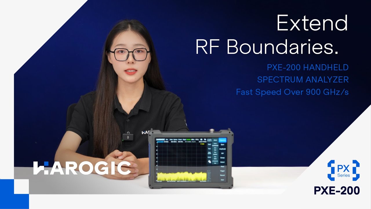 HAROGIC Technologies PXE-200 900 GHz/s high sweep speed demonstration ...
