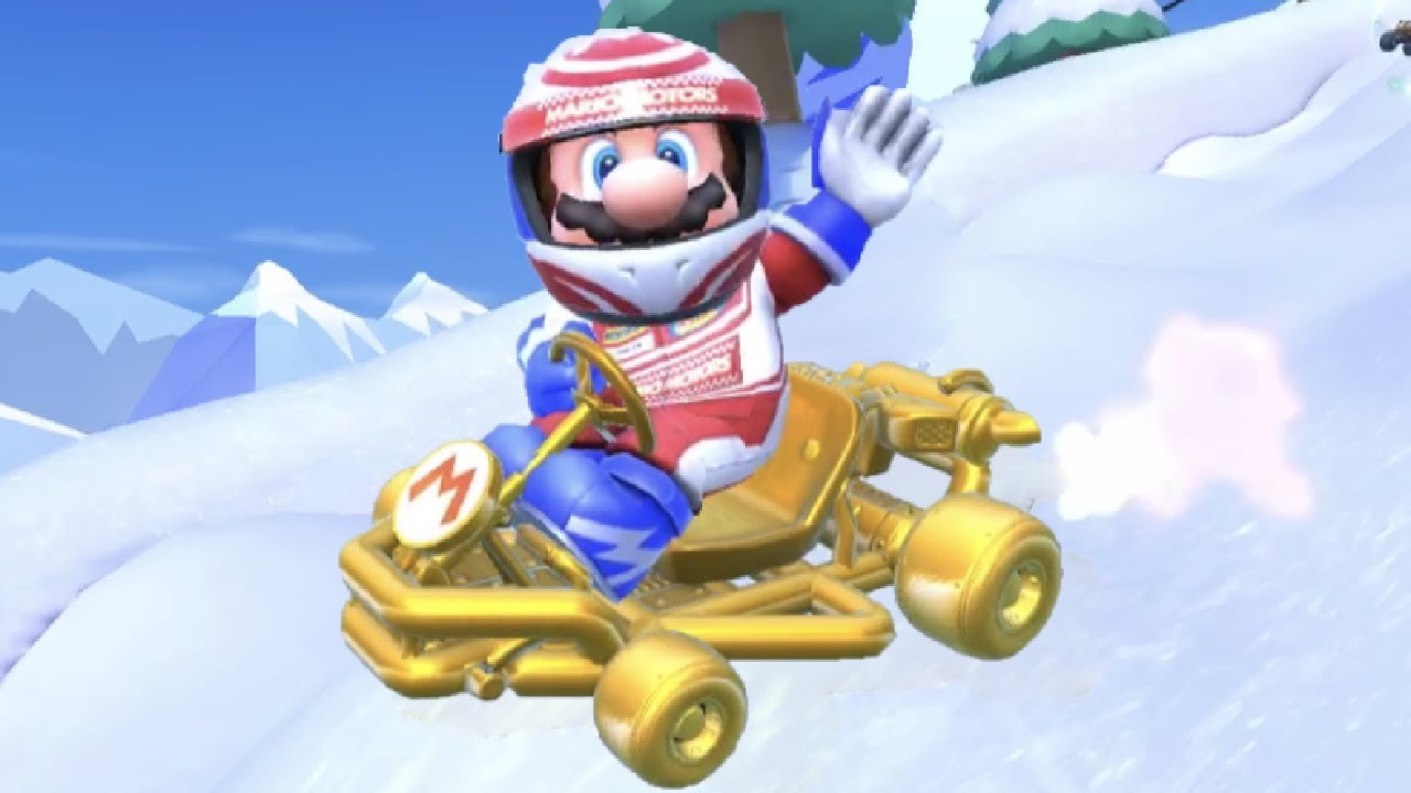 Mario (Racing) Unlocked in Mario Kart Tour (Mario Tour) - YouTube