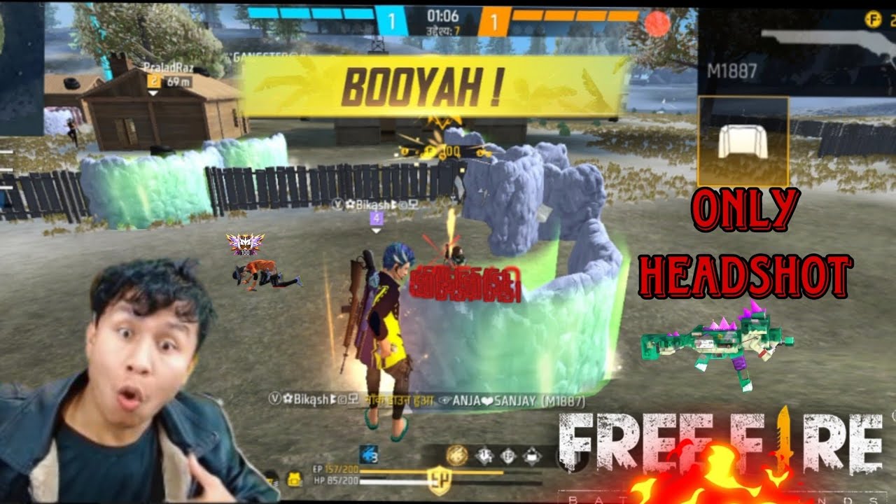 Free fire headset only read number ️ - YouTube