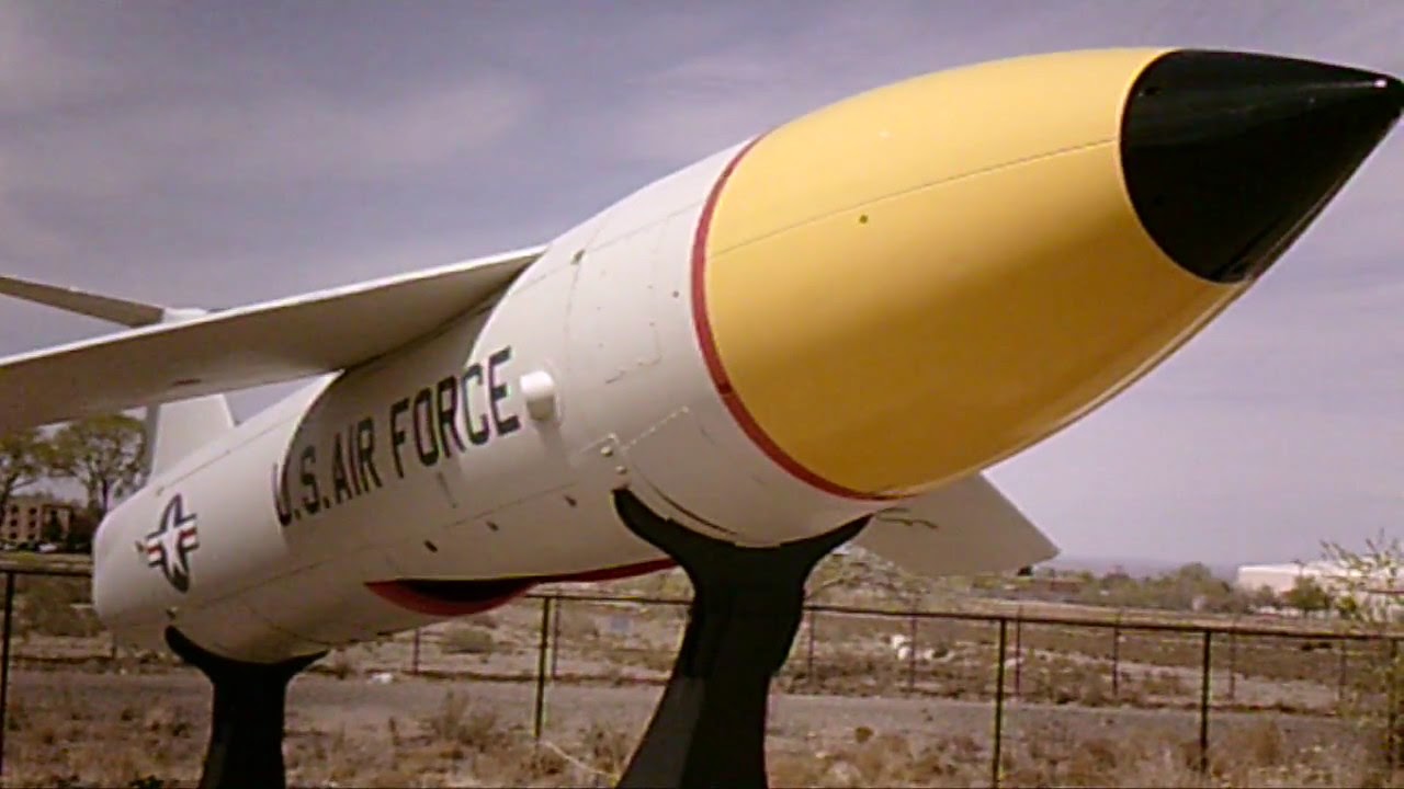 MGM-1 Matador nuclear-armed surface-to-surface cruise missile - YouTube