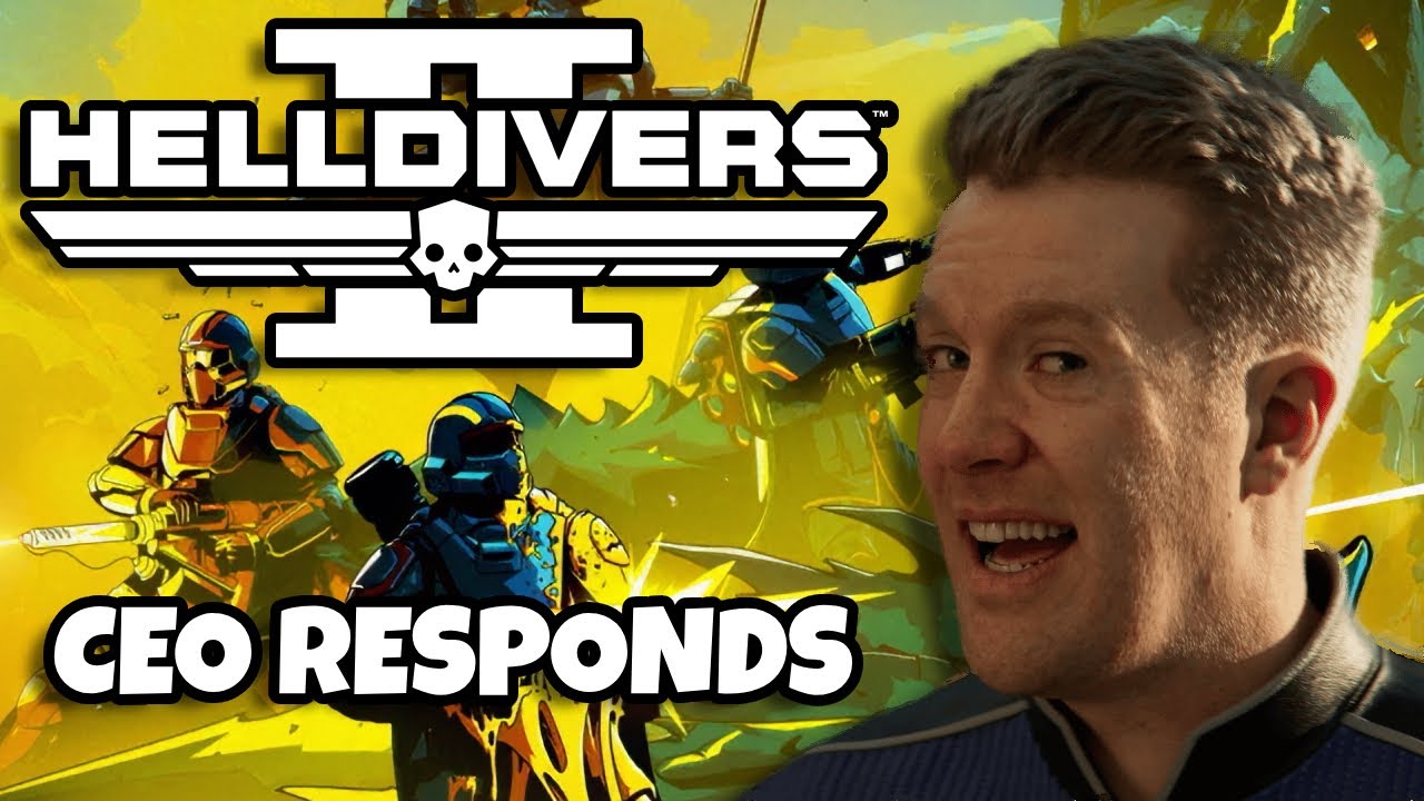 Helldivers 2 CEO Responds to Players on CRAZY NEW CONTENT... - YouTube