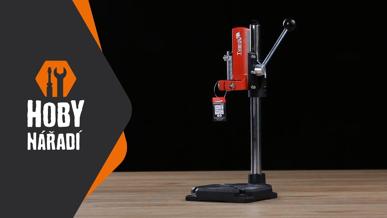 Jak smontovat stojan na vrtačku, 43mm, 400mm - YouTube