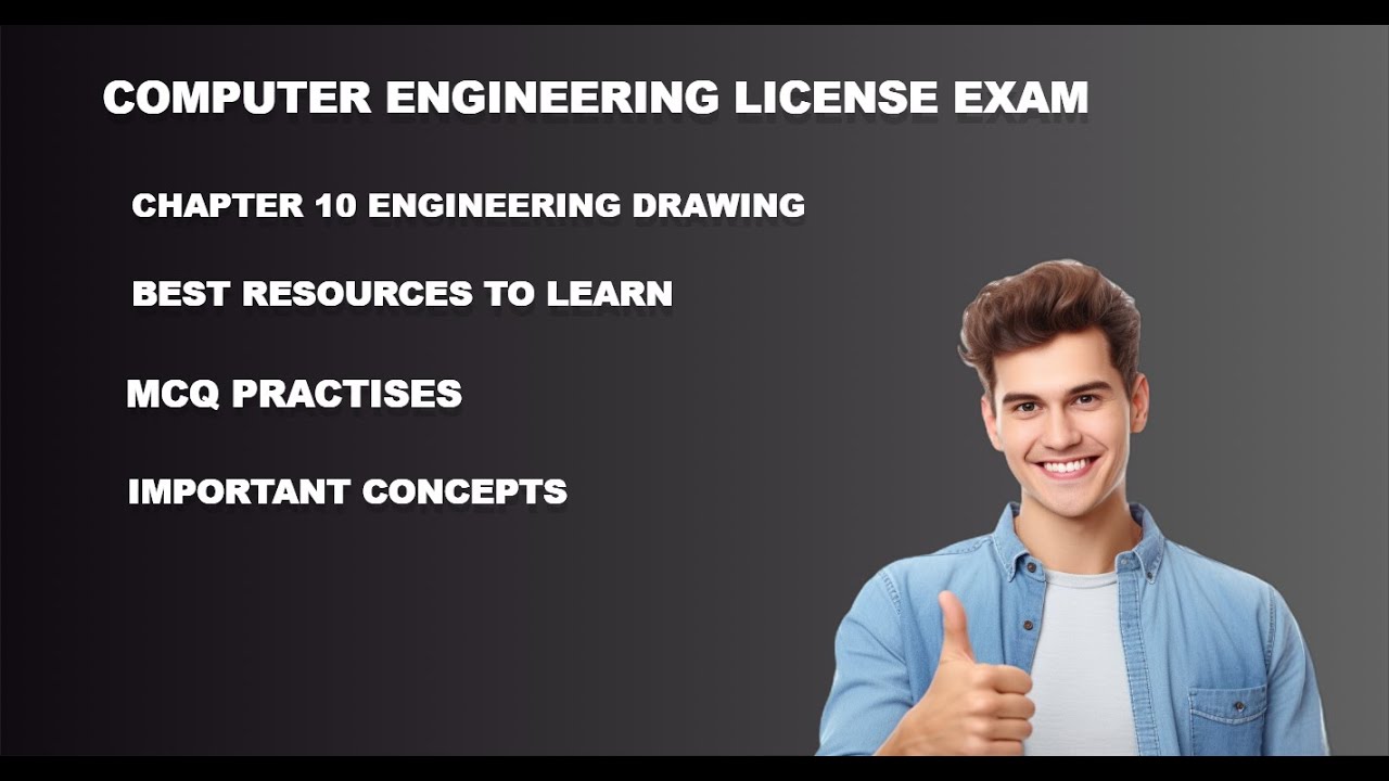 License Exam || Computer Engineering || Engineering Drawing || MCQ # ...