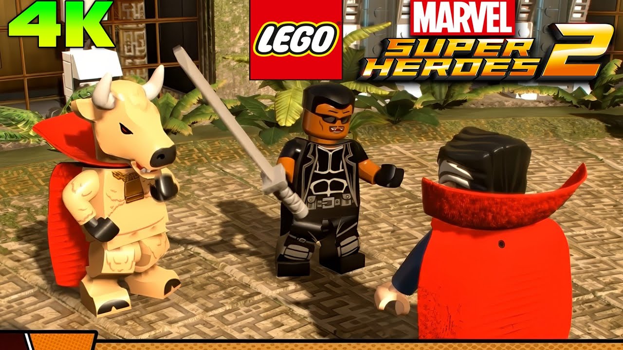 LEGO Marvel Super Heroes 2 - Unlocked Hellcow - Unlocked Blade - YouTube