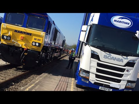 MARITIME INTERMODAL TRAIN NAMING CEREMONY - YouTube