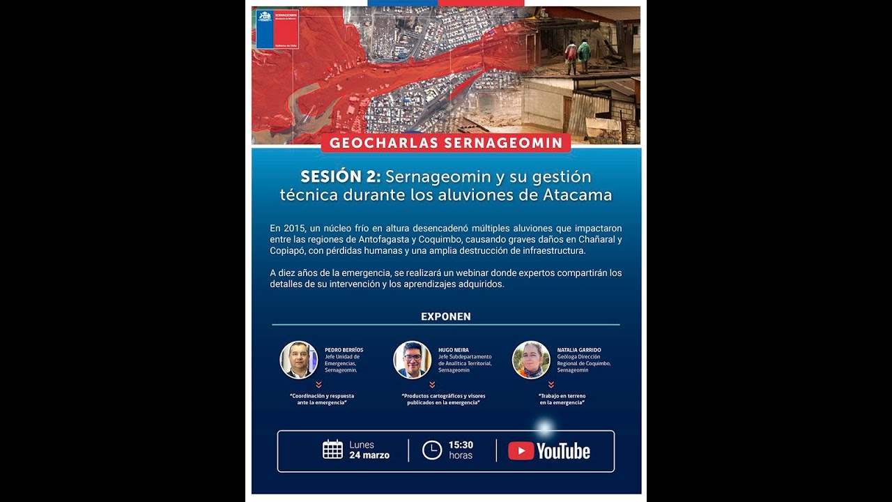 Ciclo de Geocharlas Sernageomin 2025 | Sesión #2 "Rol de Sernageomin en ...