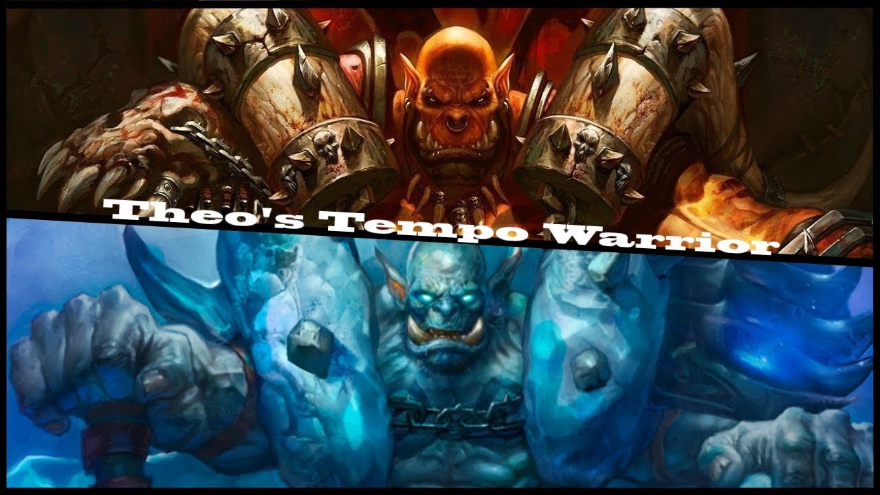 Theo's Tempo Warrior (Hearthstone Deck Showcase) - YouTube