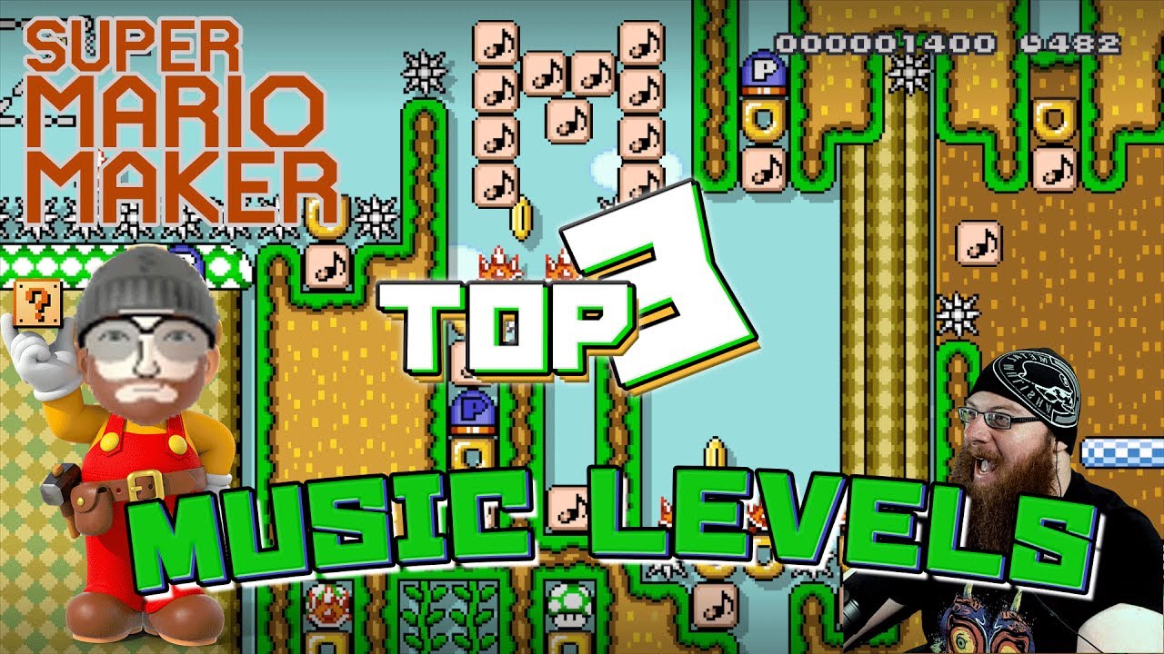 TOP 3 MOST AMAZING MUSIC LEVELS - Super Mario Maker - Com_Poser Creator ...