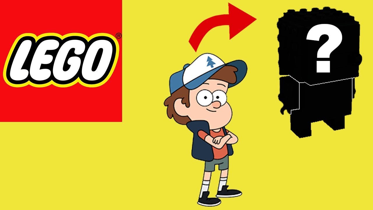 How to Build Lego Gravitty Falls Dipper| Brickheadz - YouTube