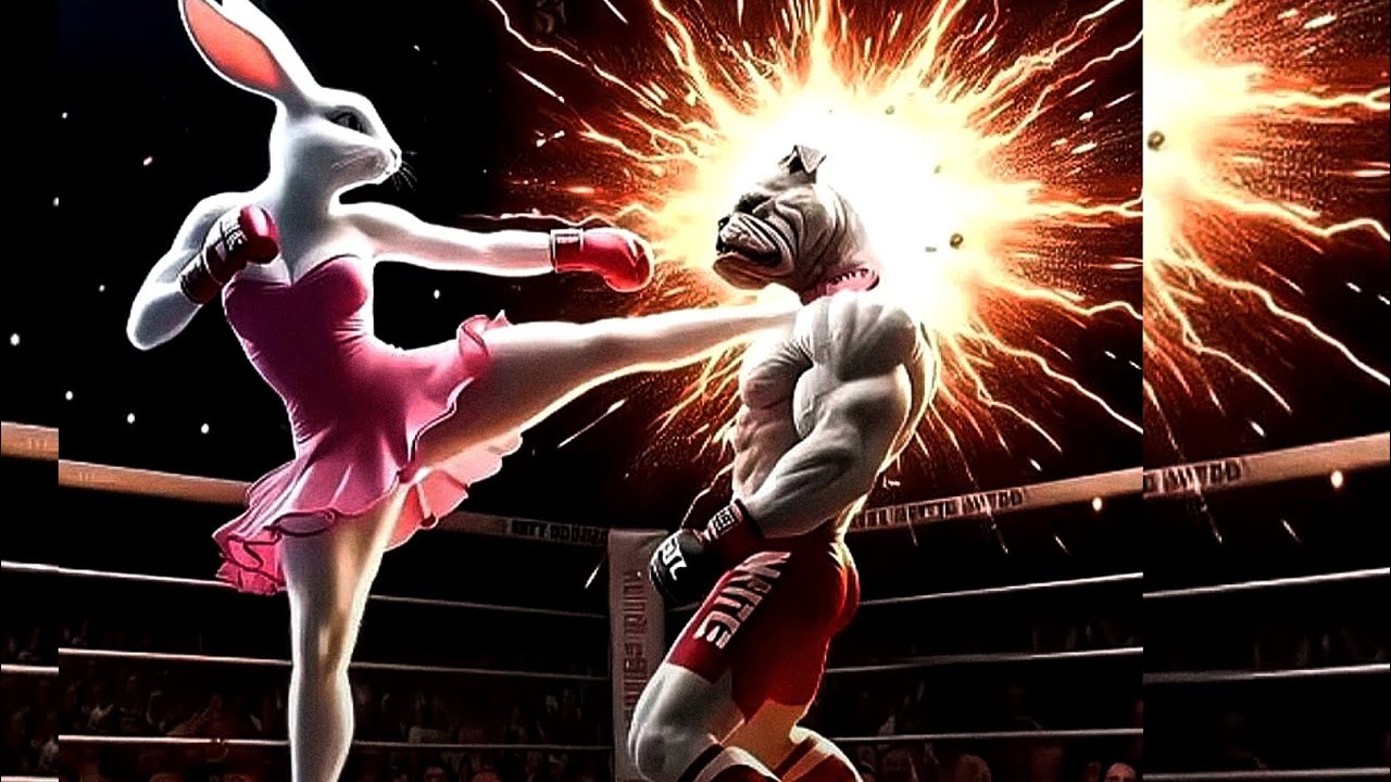 Revange of father's Rabbit vs Dog🙀#youtube #rabbit #dog #revange #fighting #subscribe #edit #fyp ...