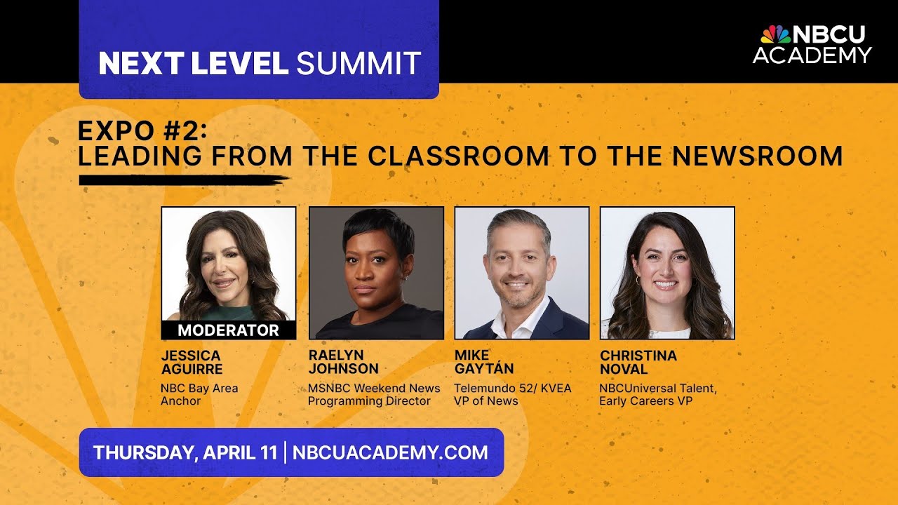 Leading From the Classroom to the Newsroom - Next Level Summit - YouTube