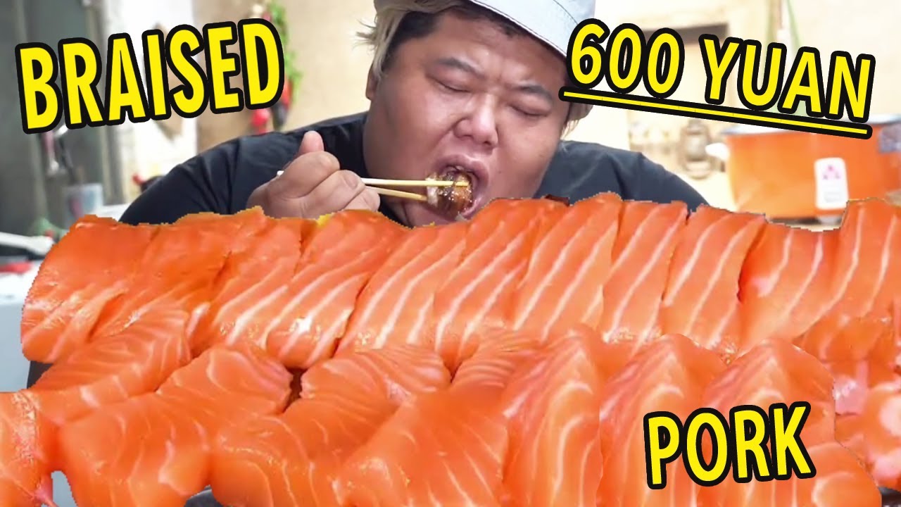 Brother Monkey spent 600 yuan to buy a salmon, which was so plump and ...