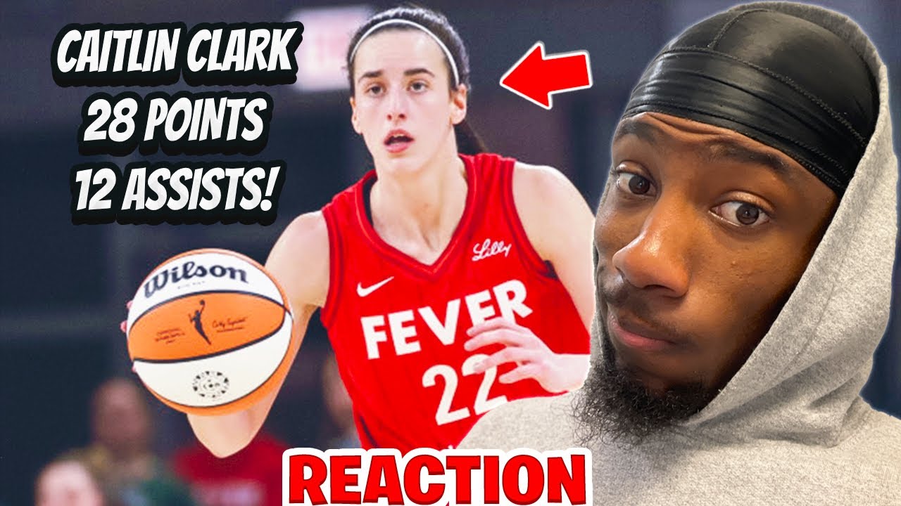 CAITLIN CLARK 28/12 & KELSEY MITCHELL 36 POINTS! dMillionaireREACTS to ...