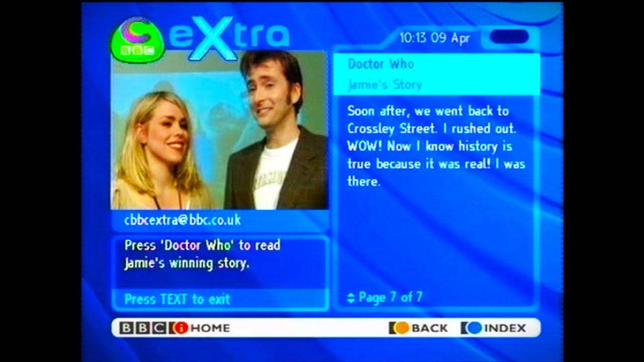 CBBC Extra Doctor Who Special - YouTube