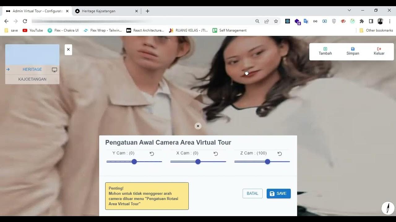 Sistem Informasi wisata menggunakan notus react - YouTube