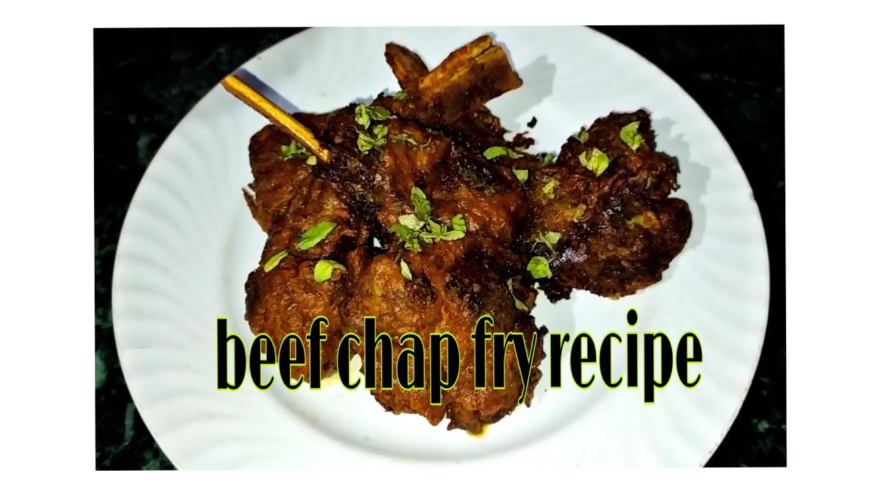 Beef chap fry recipe | चाप फ्राई रेसिपी | Eid special recipe | Aligarh ...