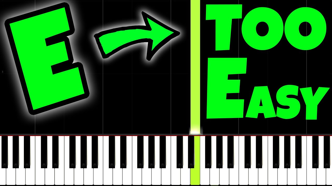 Rush E, but it's too Easy, I'm 99% sure YOU CAN PLAY THIS! - YouTube