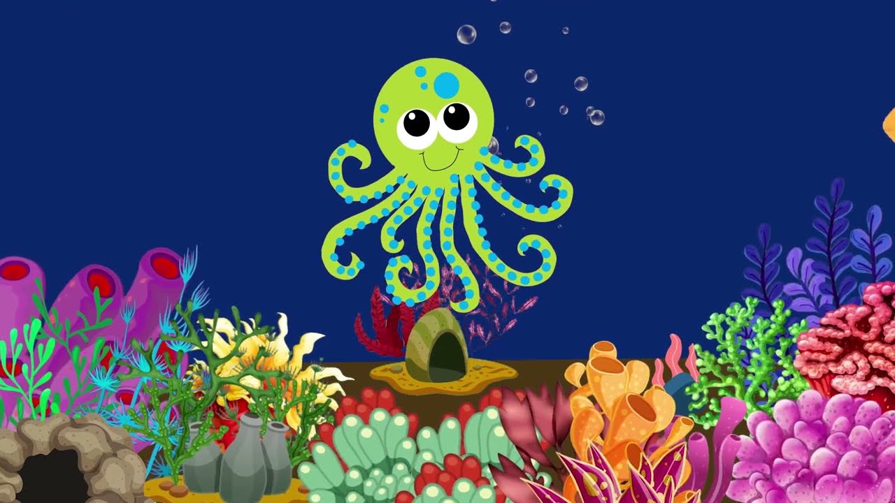 Lullabу and Peaceful Fish Animation Music Lullabies Collection Baby ...