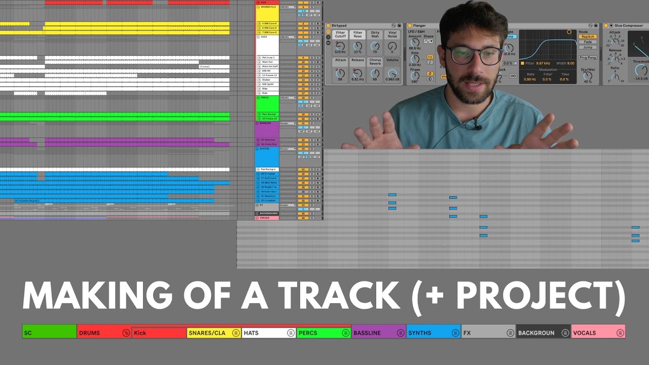 Making of a minimal house track (+ Ableton Live 10 project) | distilled ...