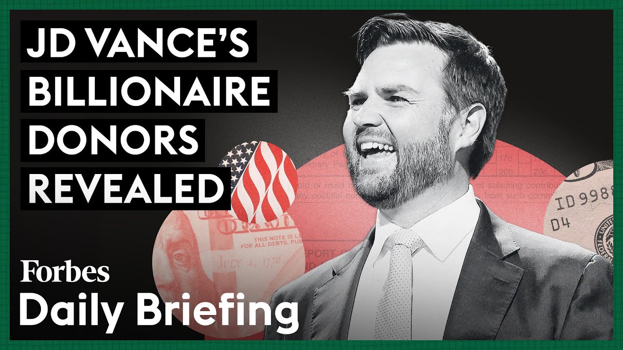 JD Vance’s Biggest Billionaire Donors - YouTube