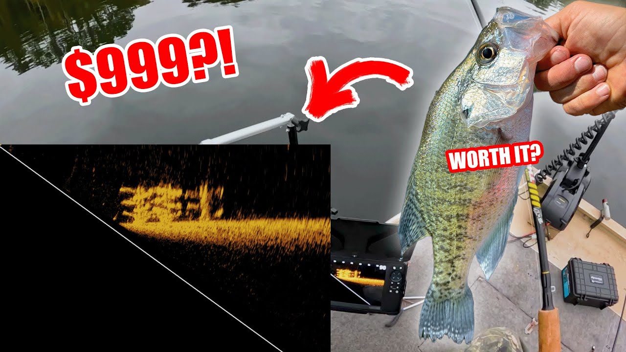 BUDGET LIVESCOPE?! Lowrance Eagle Eye 9 Install & Review - YouTube