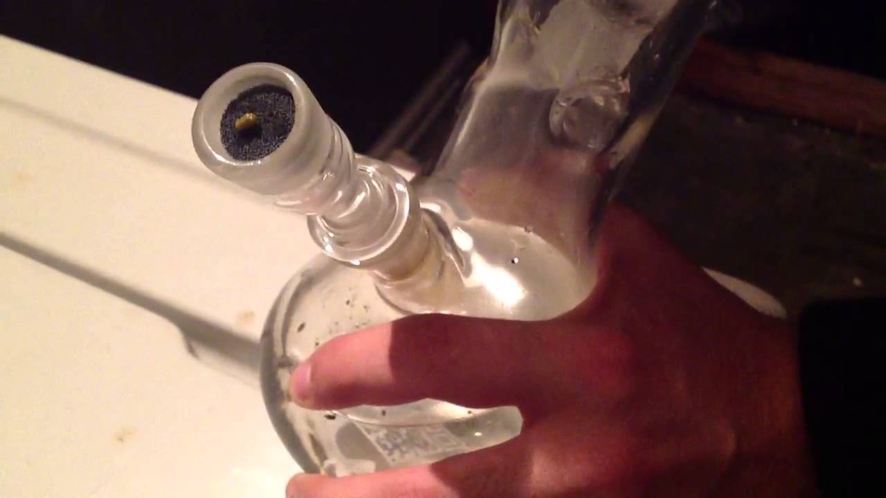 Wax dab with the health stone - YouTube