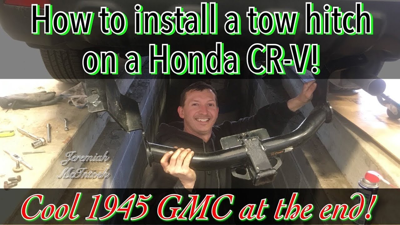 Rusted Bolt Holes make this difficult! Tow Hitch Installation! - YouTube