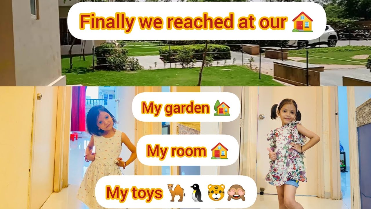 Finally going for our Home 🏠| Full Tour Of My Home, Room, Toys, Garden ...