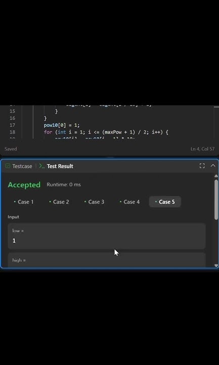 Count Symmetric Integers - LeetCode 2843 #coding #leetcode - YouTube