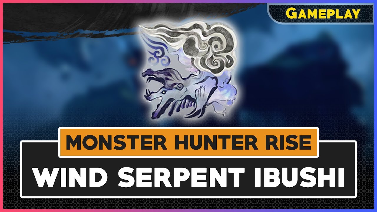 Monster Hunter Rise - Wind Serpent Ibushi Fight (Rampage) - YouTube
