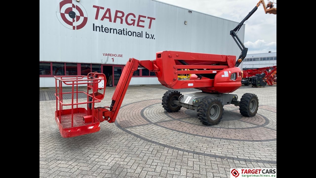 782051 MANITOU 160ATJ 4x4 ARTICULATED DIESEL BOOM WORK LIFT W/JIB ...