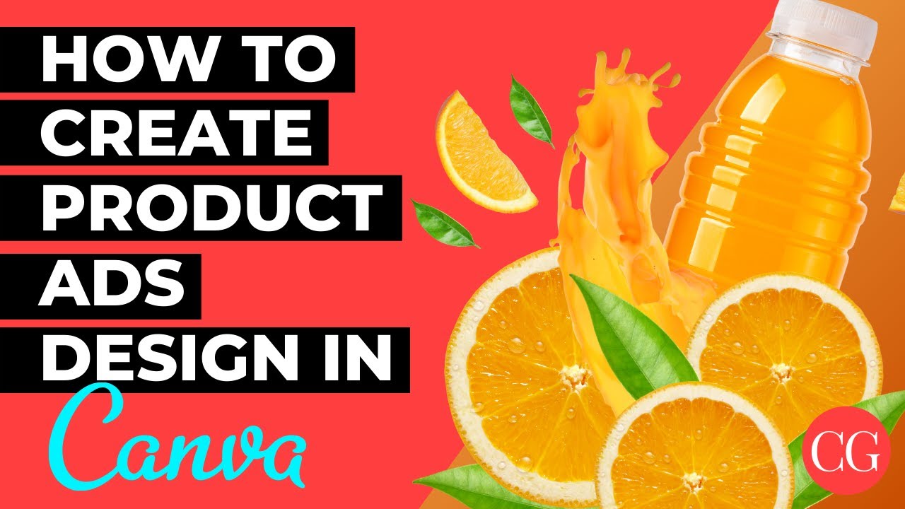 HOW TO CREATE PRODUCT ADS DESIGN IN CANVA - YouTube