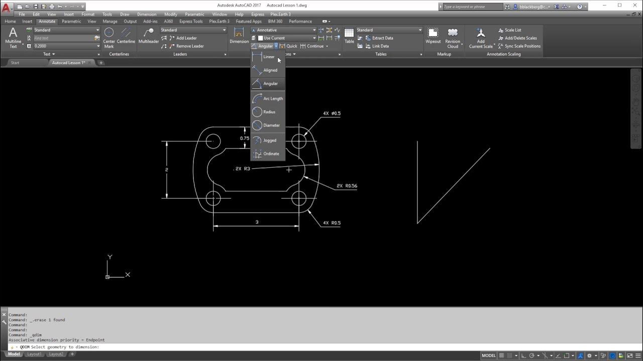 AutoCAD Creating Dimensions Annotative or Non Annotative - YouTube