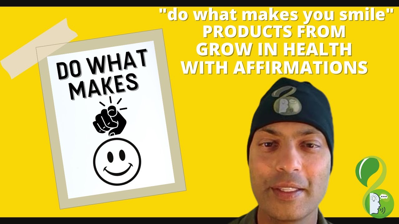 DO WHAT MAKES YOU SMILE - AFFIRMATION PRODUCTS - YouTube
