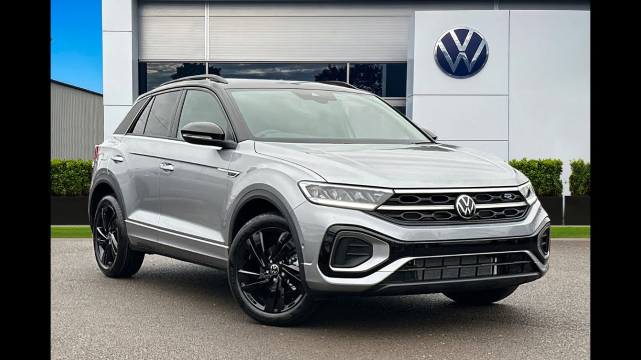 Brand New Volkswagen T-Roc R-Line 1.5 TSI 150PS 7-speed DSG in Silver ...