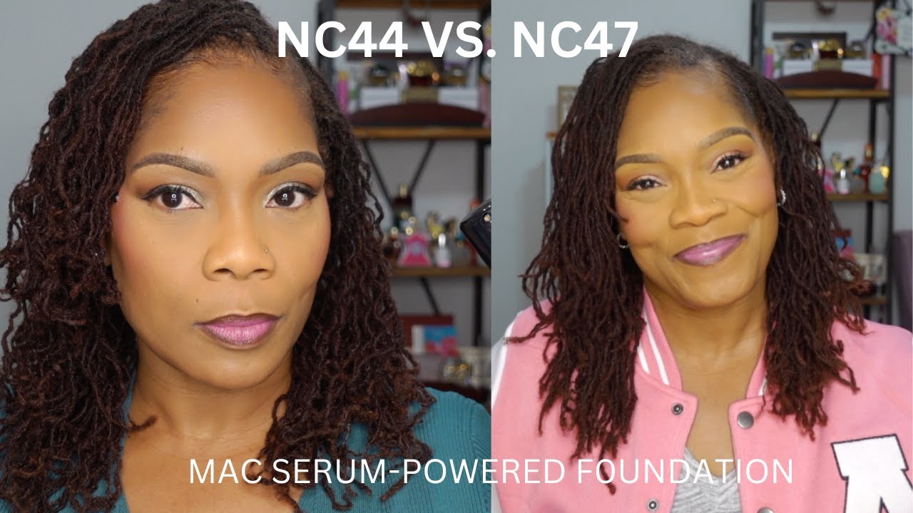 WAS I DELULU? TAKE TWO ON THE MAC SERUM-POWERED FOUNDATION NC44 VS ...