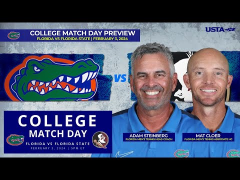 Florida Coaches Adam Steinberg & Mat Cloer Preview College Match Day ...