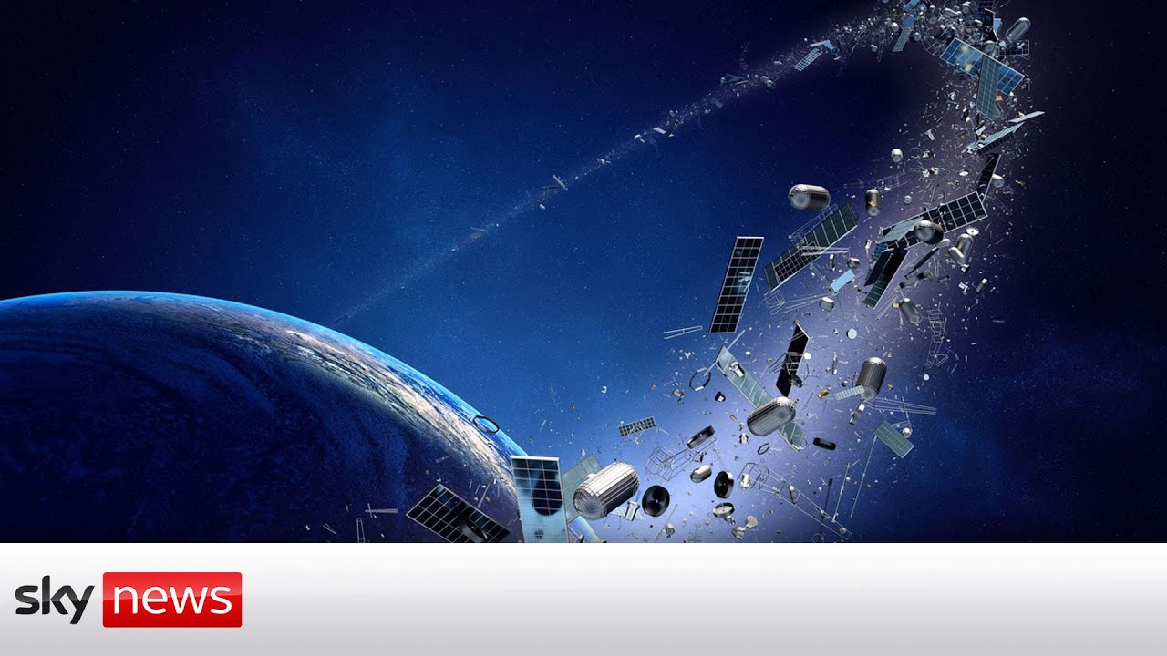 UK taking the lead in a new space race - garbage removal - YouTube
