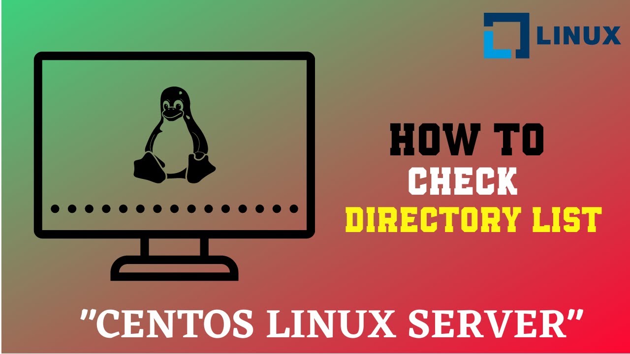 How To Check Directory List On CentOS Linux Full Tutorial 2020 YouTube How To Check Directory List On CentOS Linux Full Tutorial 2020 YouTube