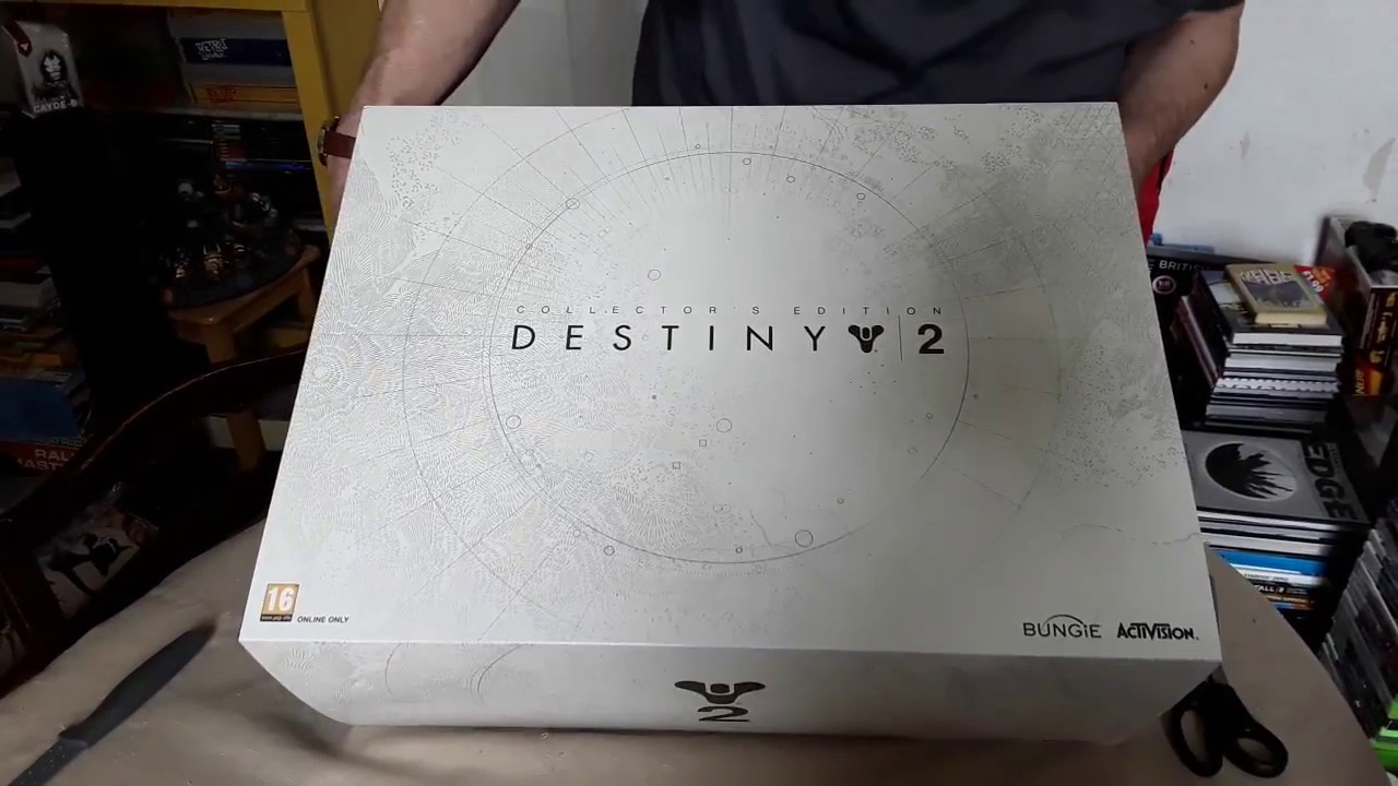 Destiny 2 Collector's Edition Unboxing PS4 - YouTube