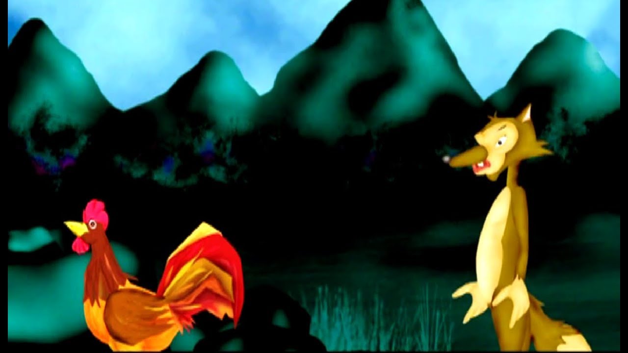 കുറുക്കനും കോഴിയും ..! # Malayalam Cartoon For Children # Malayalam ...