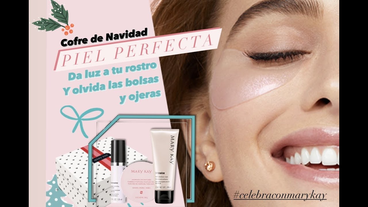 COFRE NAVIDAD MARY KAY PIEL PERFECTA DA LUZ A TU ROSTRO CON EL SERUM Y ...