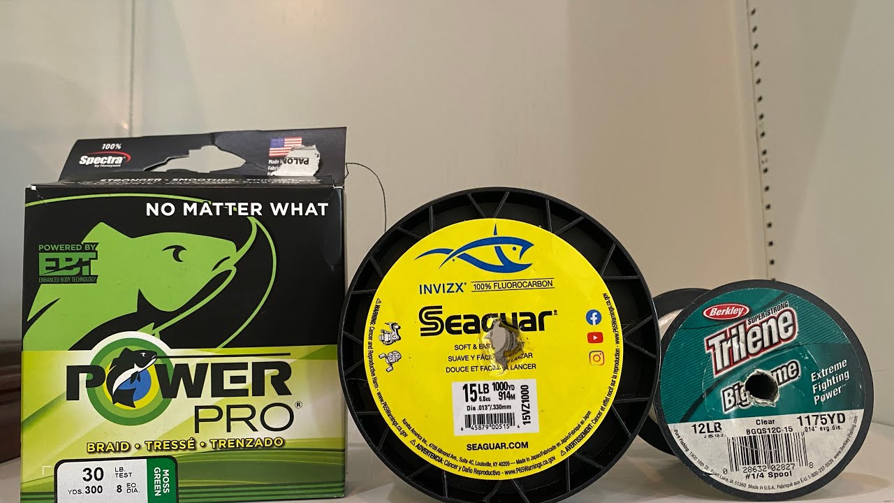 Tackle Tip What Fishing Line To Use Braid Mono Fluorocarbon YouTube tackle-tip-what-fishing-line-to-use-braid-mono-fluorocarbon-youtube