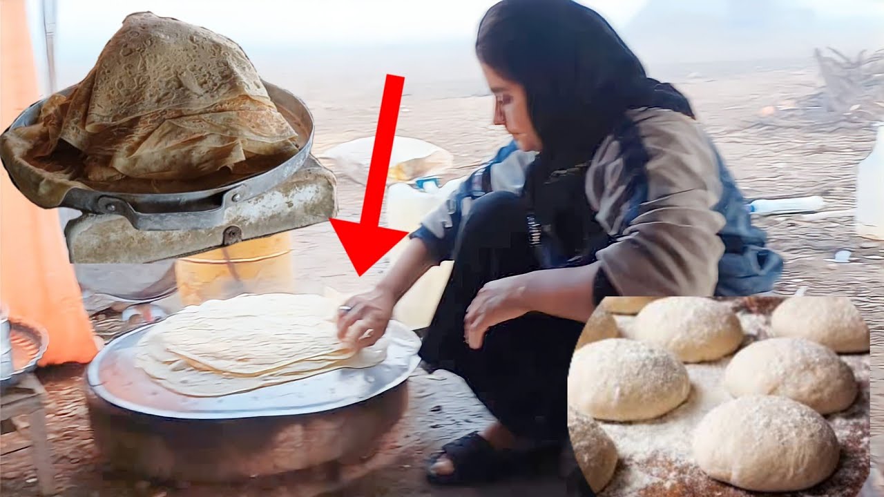 Nomadic Nutrition: Baking Bread in Tribal Life.🏕️🍞 - YouTube