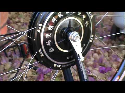 Torque Bar Installation on an Electric Bike Conversion Kit - YouTube