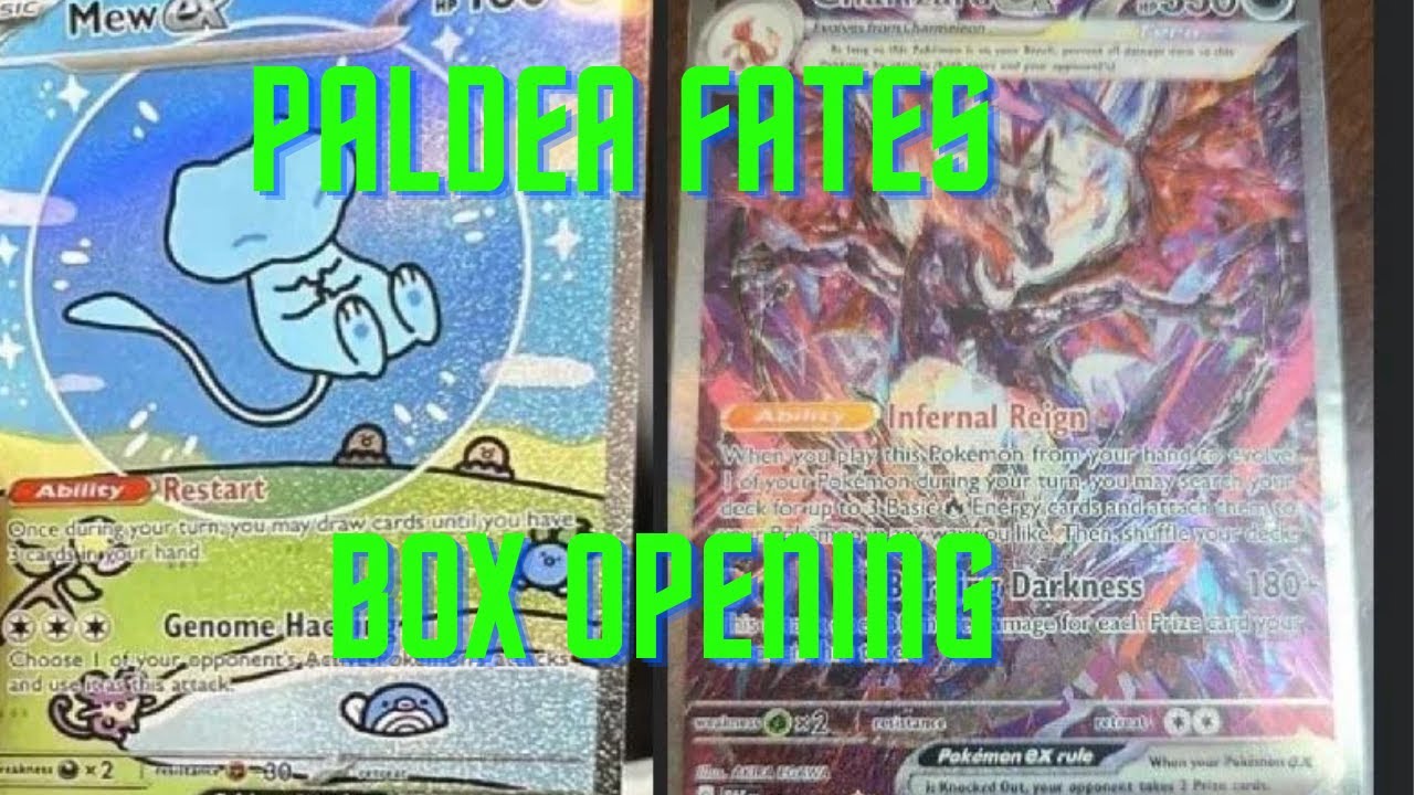 Unlocking the Power of Paldea Fates: Elite Trainer Box Opening ...