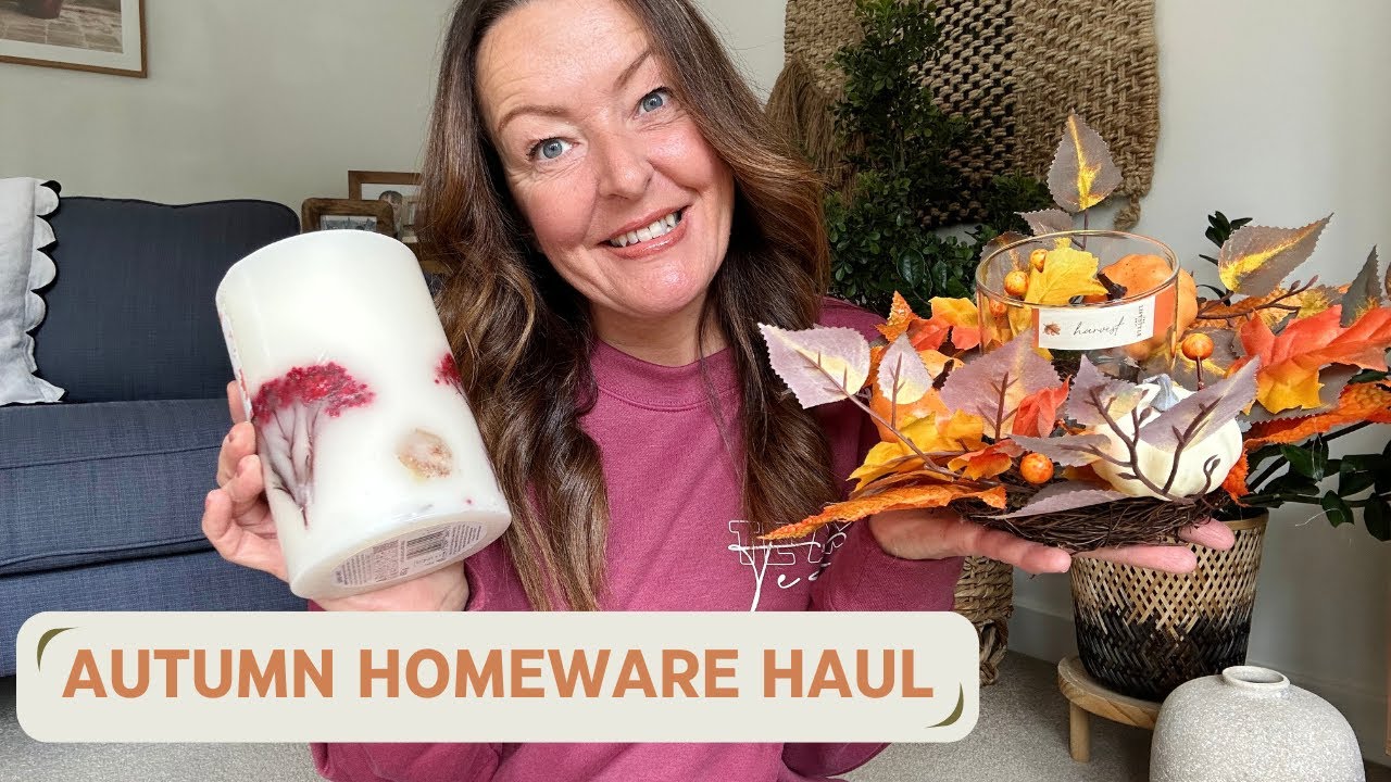 AN AUTUMN HOMEWARE HAUL - YouTube