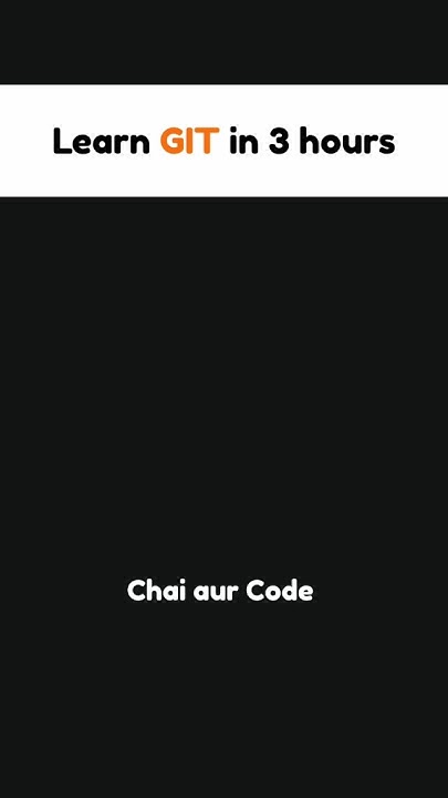 I Tried Mastering GIT in 3 Hours and Here's What Happened #github #git #ai - YouTube